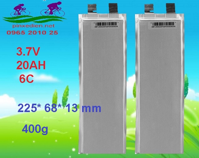 Cell pin lithium Polymer 3.7V 20Ah hàng chính hãng công ty xịn 100%